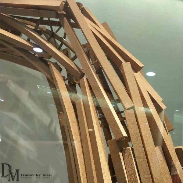 Creative Wood Window Display Props | DM Window Display