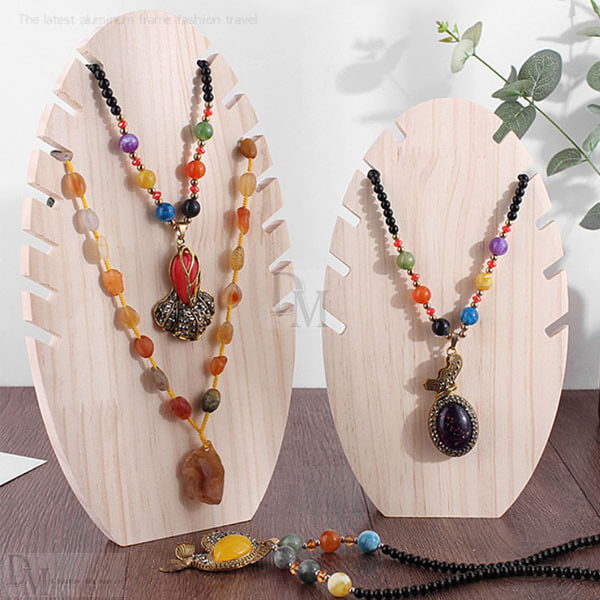 wooden necklace holder - DM-Store Window Displays Props