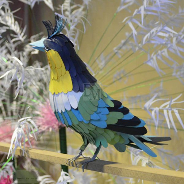Artist 3D Paper Bird Craft Ideas| DM Window Display
