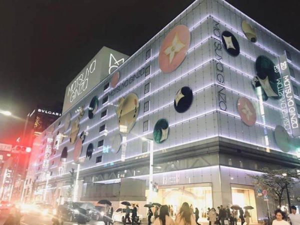 Stainless Steel Spheres LV Window Display from DM Window Display